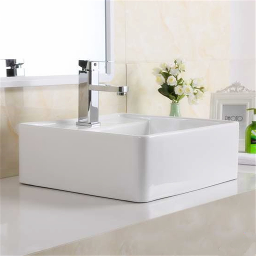 Gloss Square Hand Wash Basin | Initial Tiles & Bathware