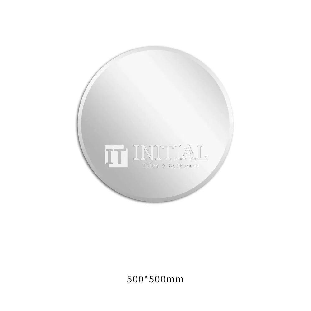 Bevel Edge Round Mirror, 5 Sizes
