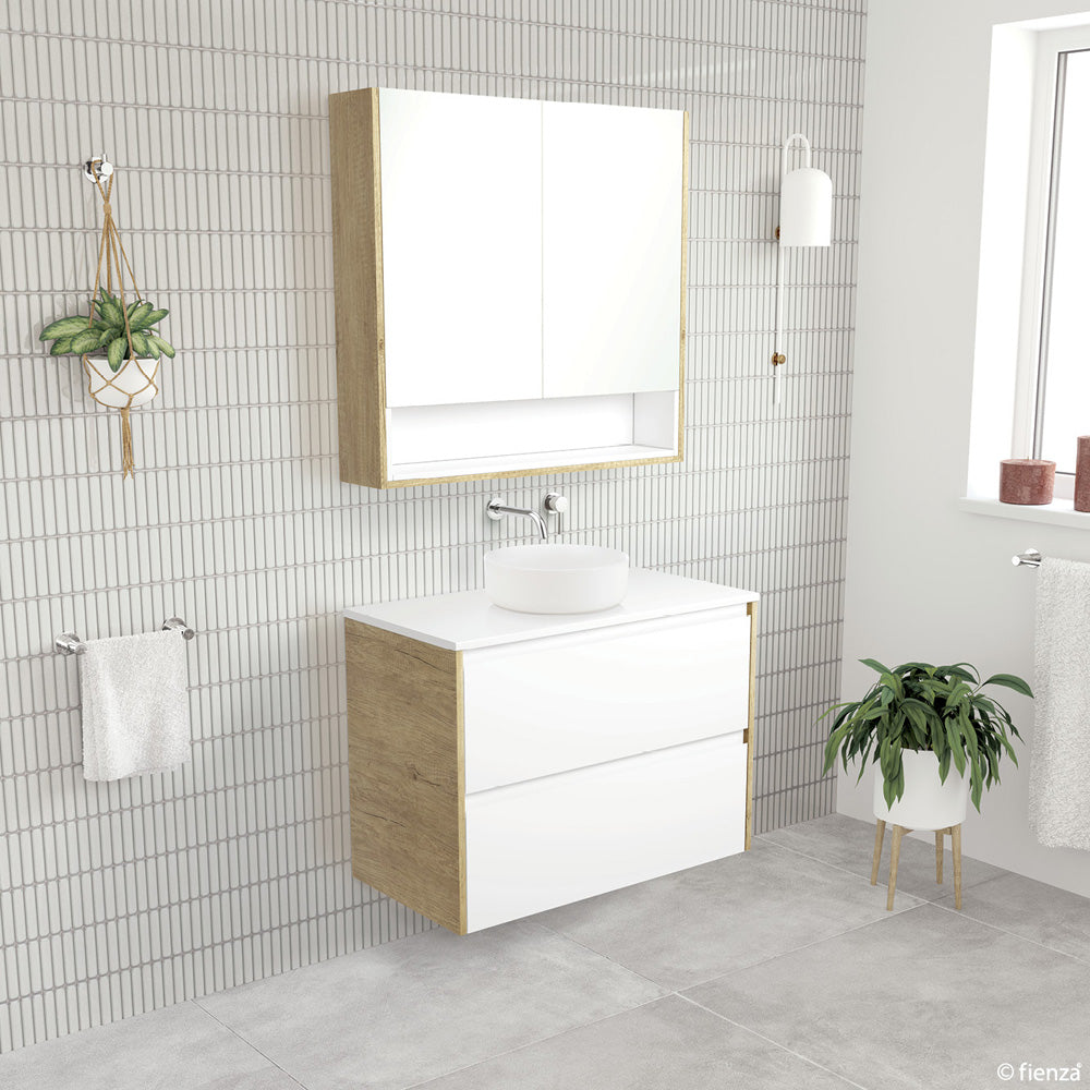Fienza Amato Scandi Oak Side Panel Kit, 2 Solid Panels