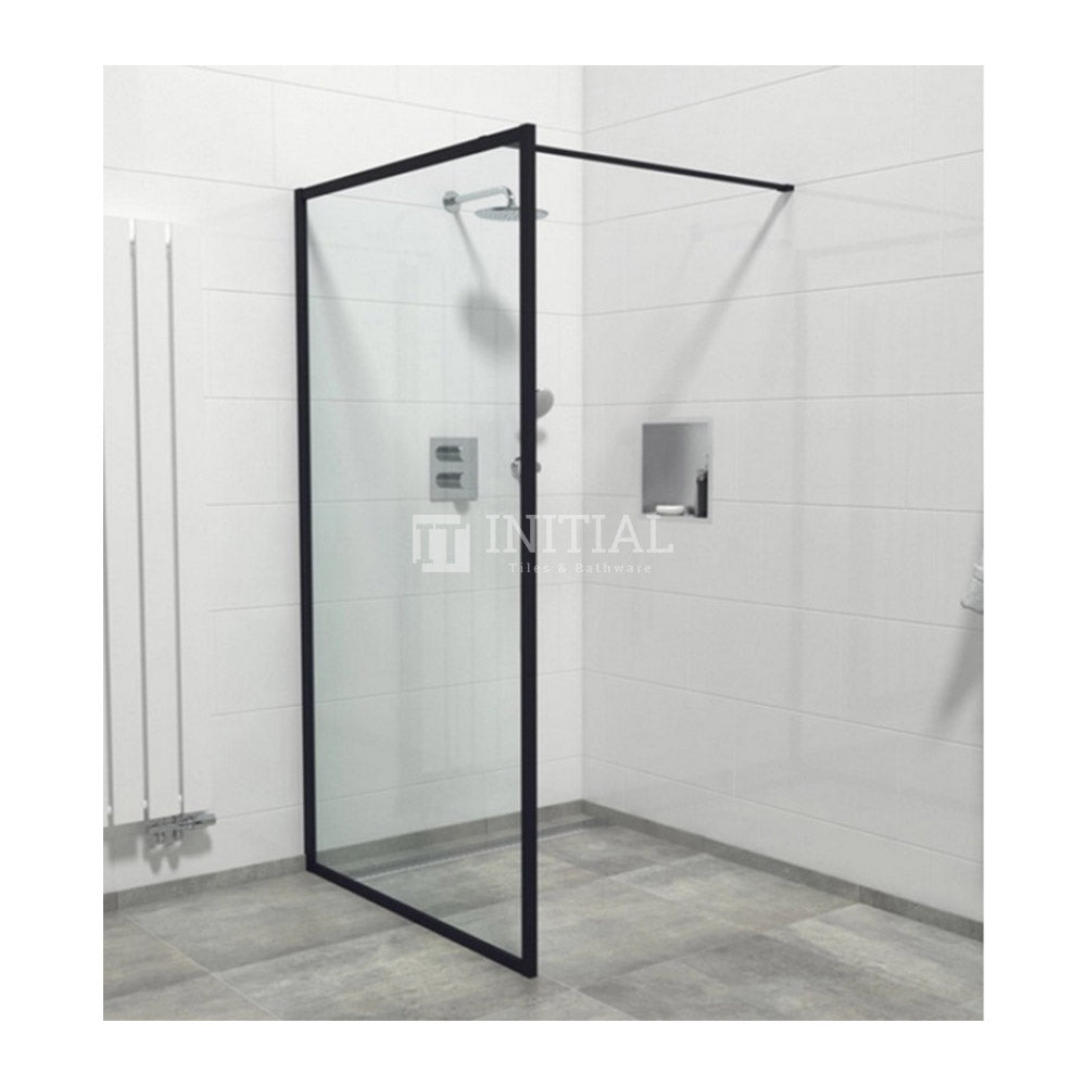 Full Framed Single door Panel Shower Screen 6mm Glass 900/1000x2000mm