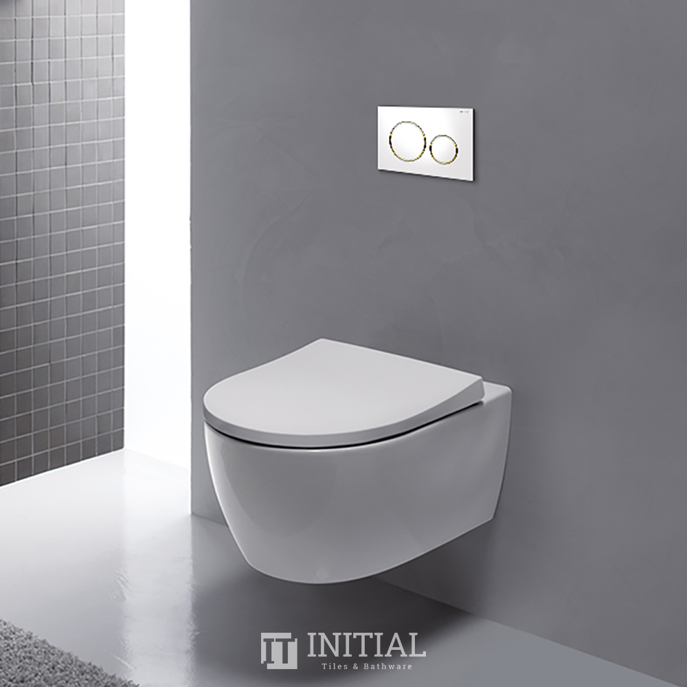 Geberit Sigma 20 Toilet Round Dual Flush Push Buttons