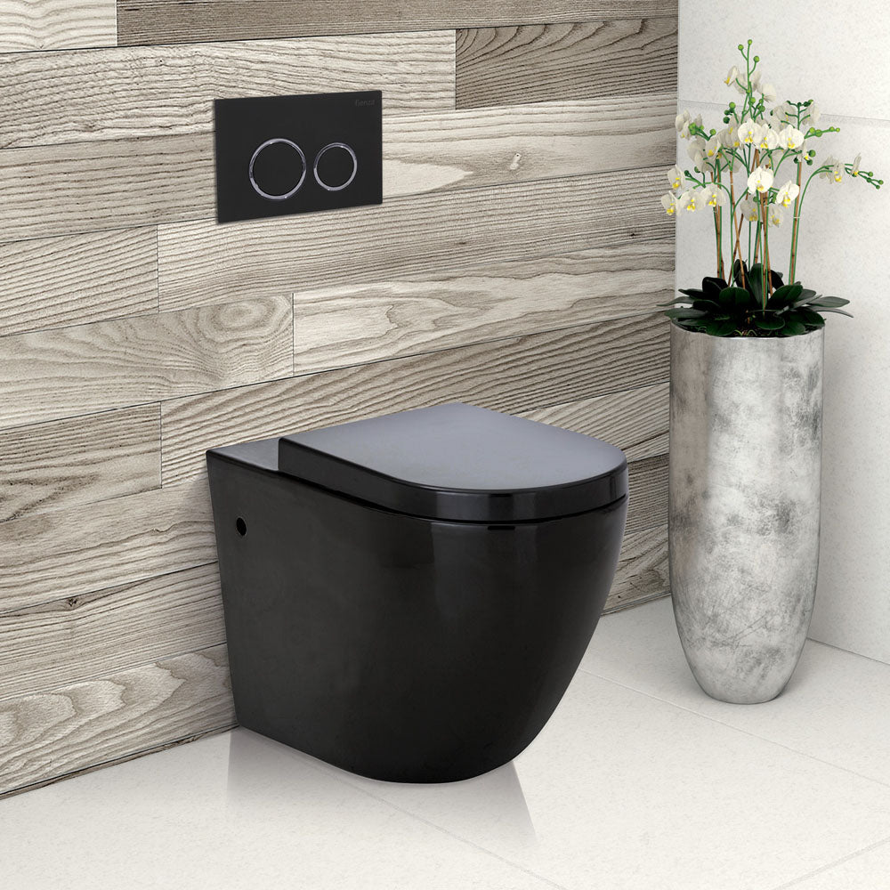 Fienza R&T Round Button Flush Plate, 6 Colours